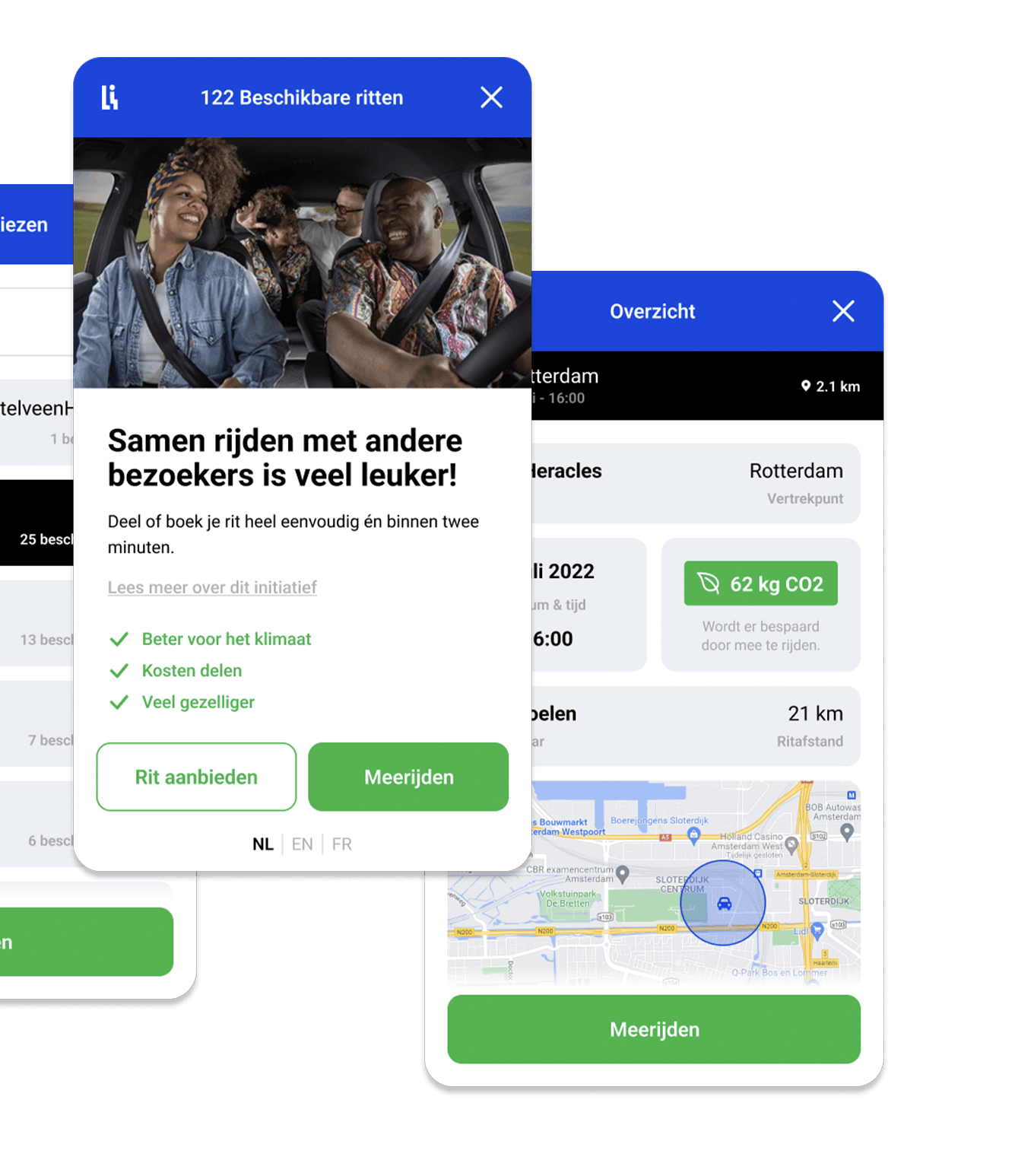 Samen rijden met andere bezoekers is veel leuker | Slinger